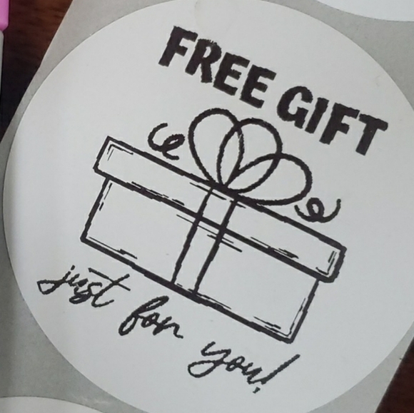 Hand Crafted | Office | Custom Labels Free Gift Stickers 2 Inch Large ...